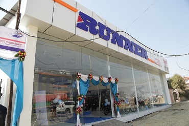 Runner exports motorcycle to Nepal Market - Runner Automobiles PLC.